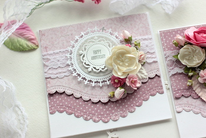 Layered Curved Borders with Your Cards - Spellbinders Blog