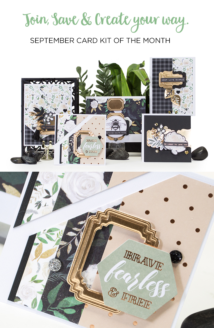 Keep Life Simple, September Card Kit of the Month - Spellbinders Blog