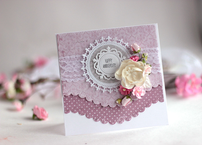 Layered Curved Borders with Your Cards - Spellbinders Blog