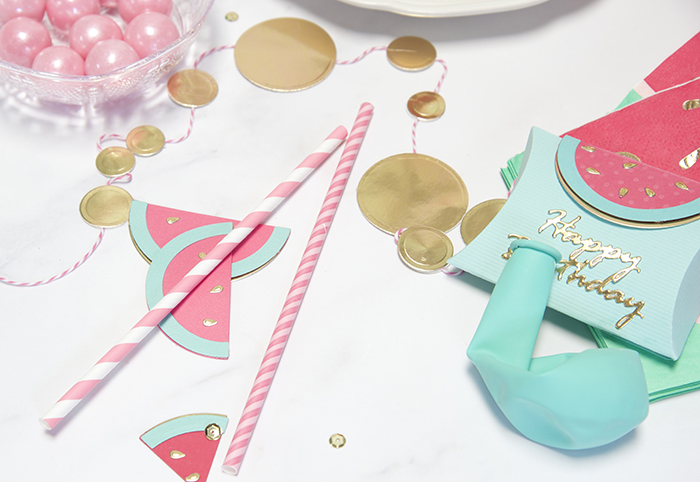 Creative DIY Party Decor Series | So Sweet Watermelon Birthday Party ...