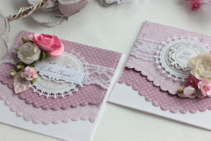 Layered Curved Borders with Your Cards - Spellbinders Blog