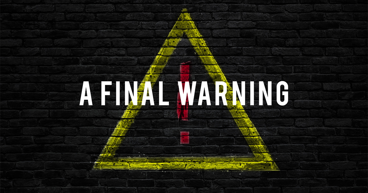 A Final Warning | World Challenge
